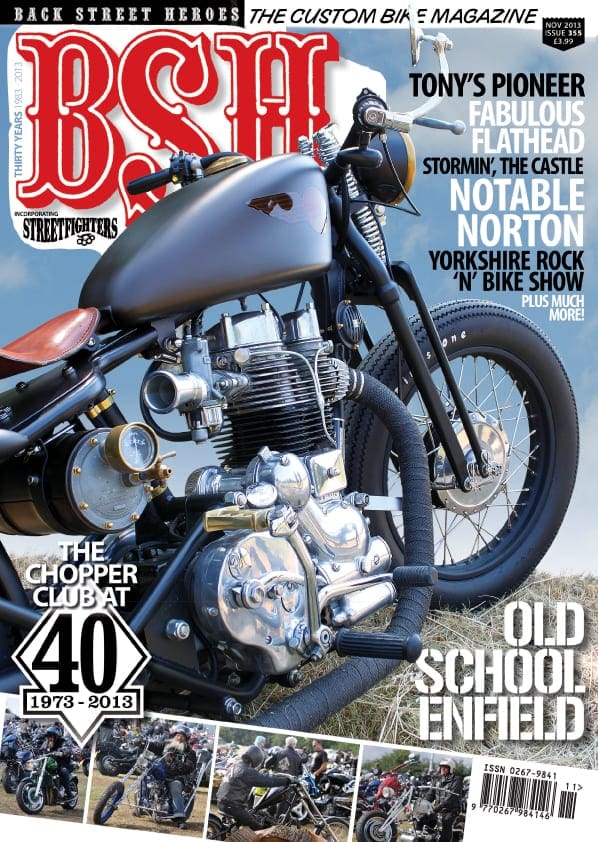 BSH355 - ROYAL FAMILY ENFIELD | Back Street Heroes Magazine