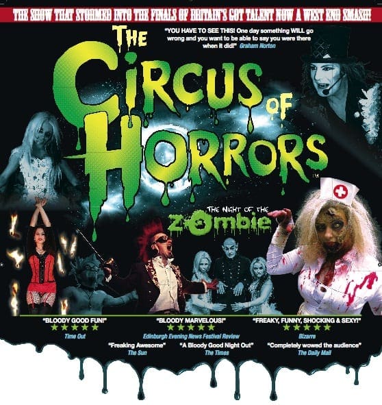Circus of Horrors The Night of the Zombie | Back Street Heroes Magazine