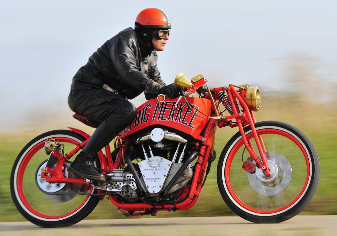 ISSUE 378: Merkel Flyer H-D | Back Street Heroes Magazine