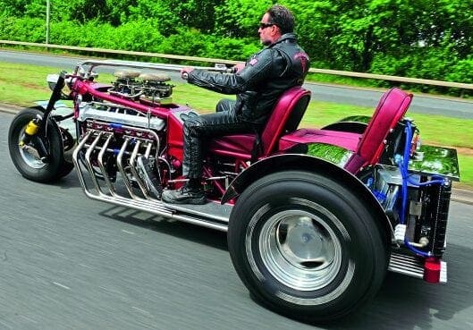 Issue 388: V12 trike | Back Street Heroes Magazine