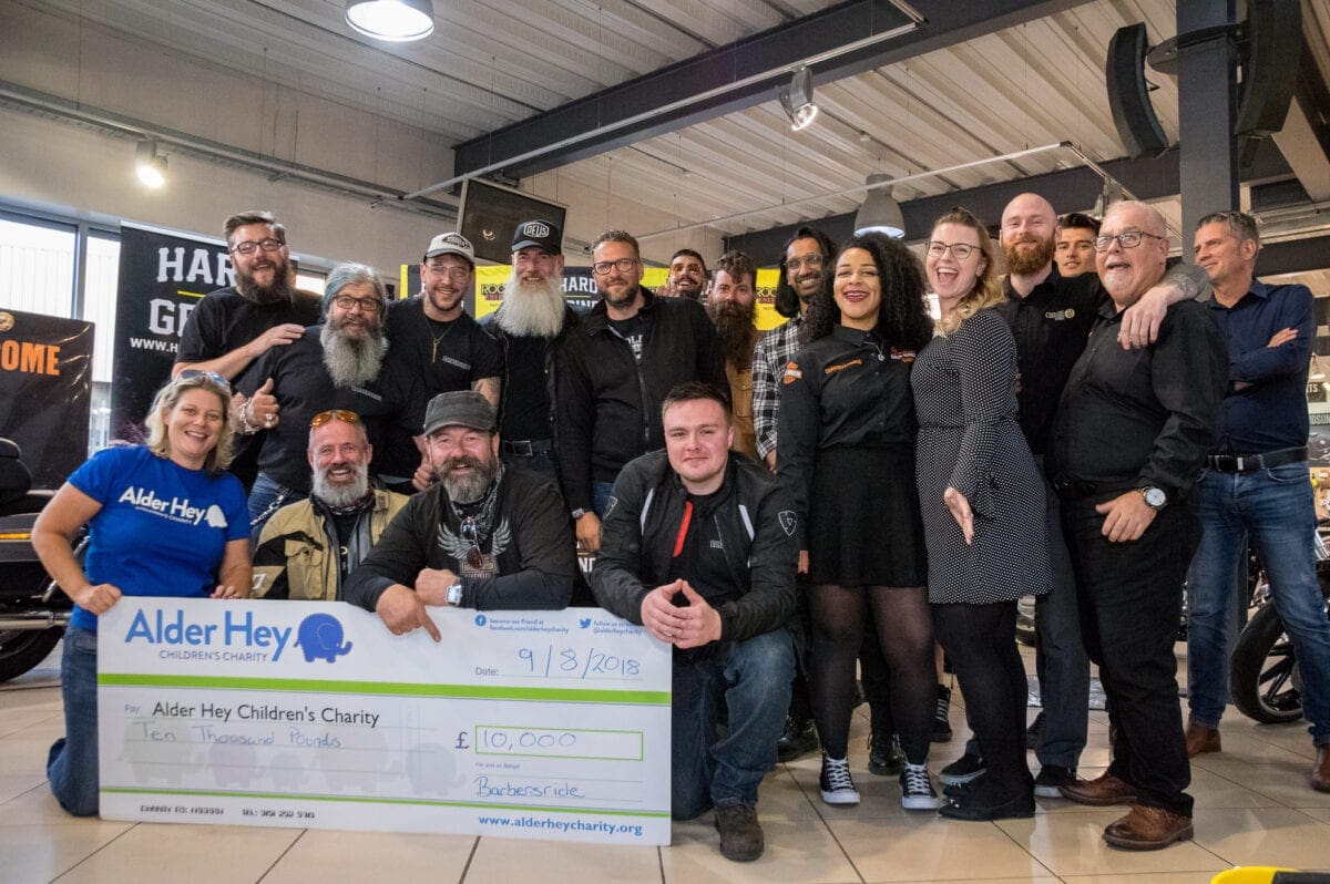 Tidy sum raised by Barbersride 2 | Back Street Heroes Magazine