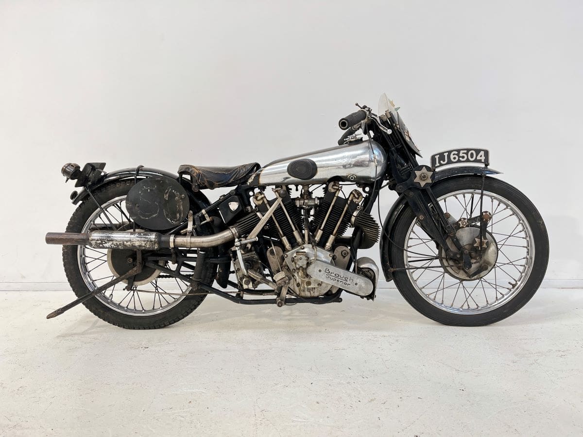 World first: Record-breaking collection of Brough Superior SS100s to ...