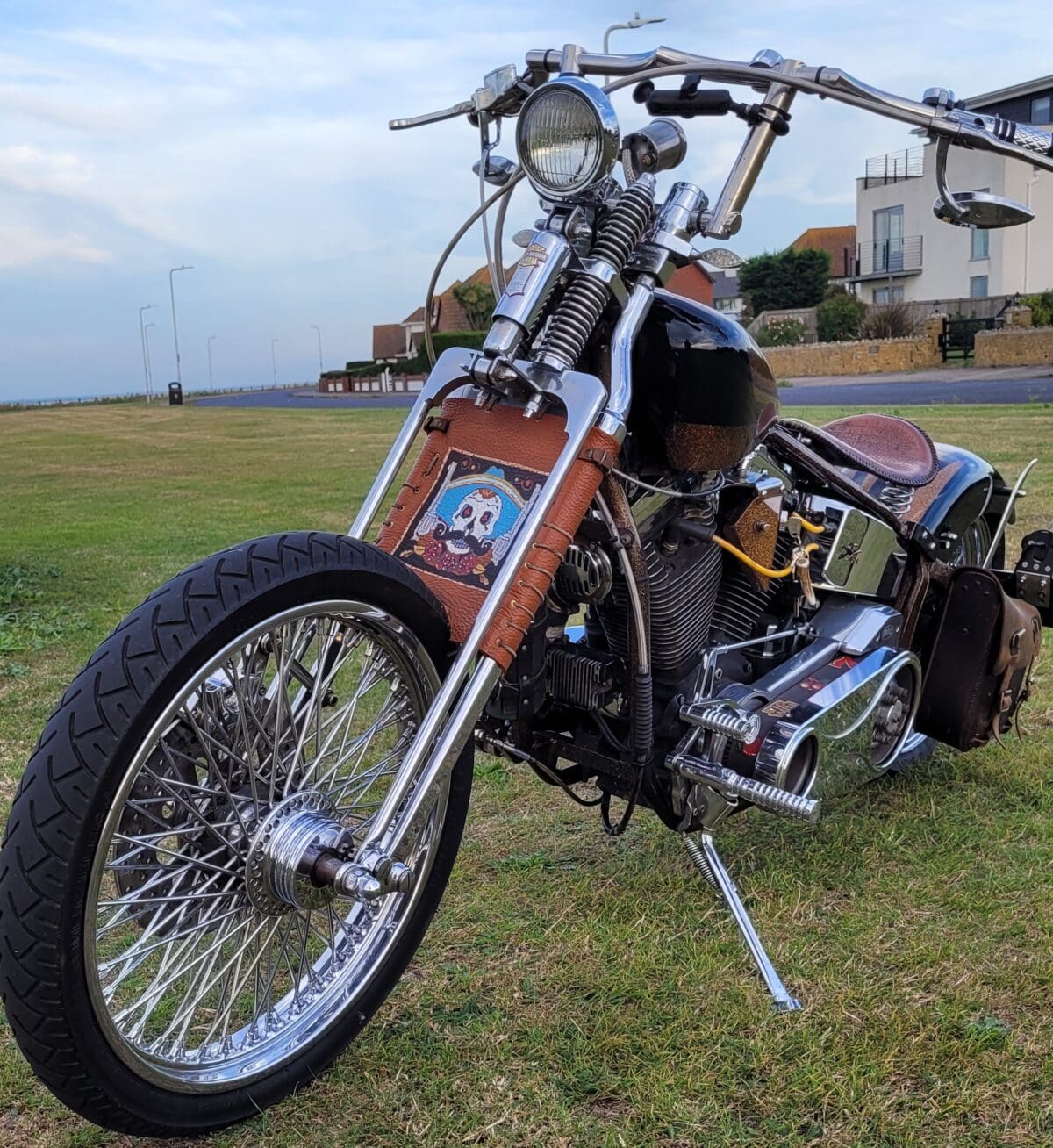 Santee 1340 Evo chop 'El Pistolero' | Brag Your Bike | Back Street ...